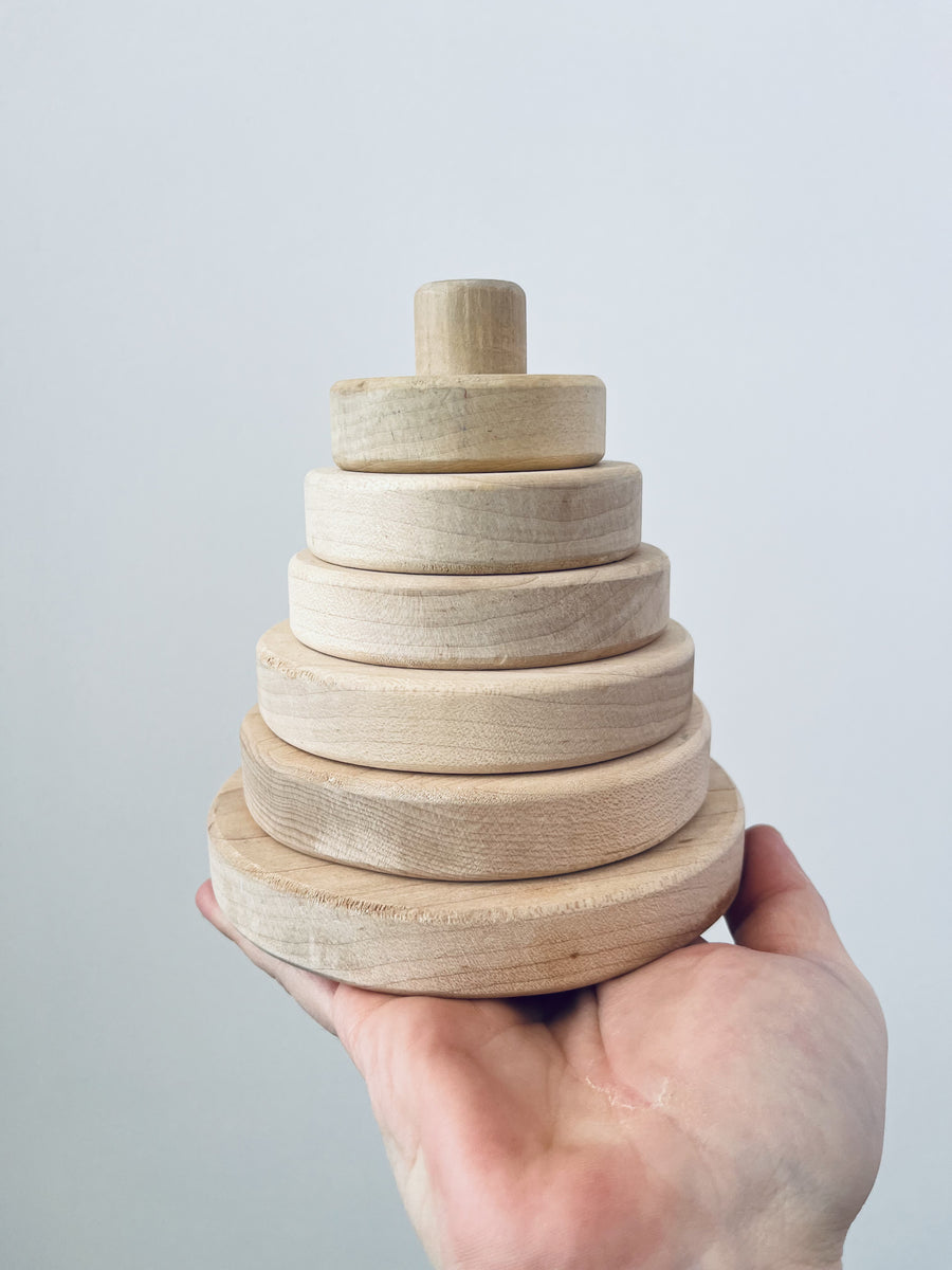 Wood Stacking Toy // 6M+ – TOKKI